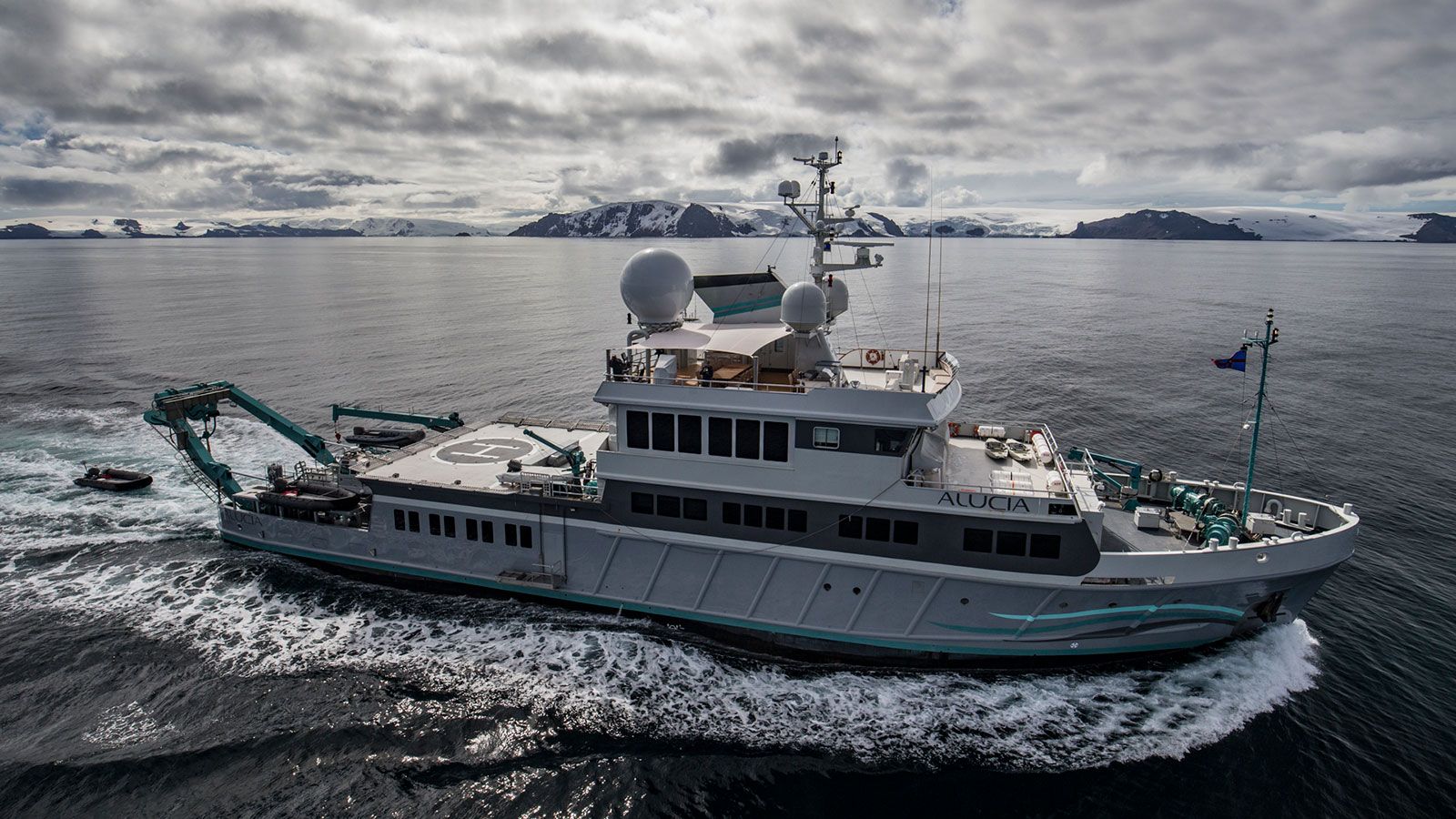 Exploration vessel Alucia stars in Blue Planet II alongside EYOS ...
